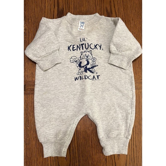 Rabbit Skins | Cat | Vintage Lil Kentucky Wildcats Baby Outfit Size 2 ...